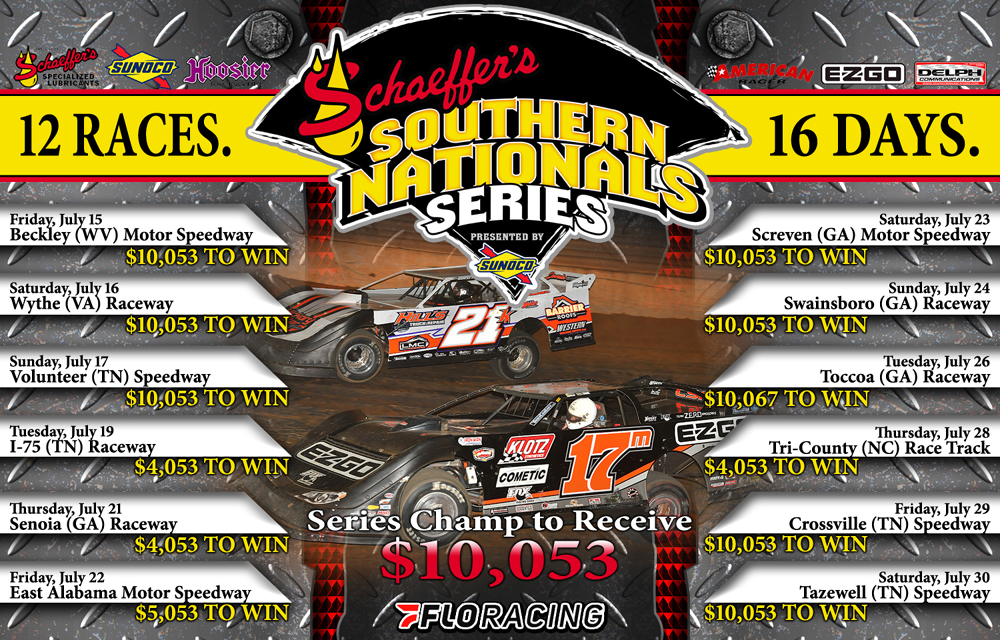 Welcome to the Official Website of the Southern Nationals Series ...